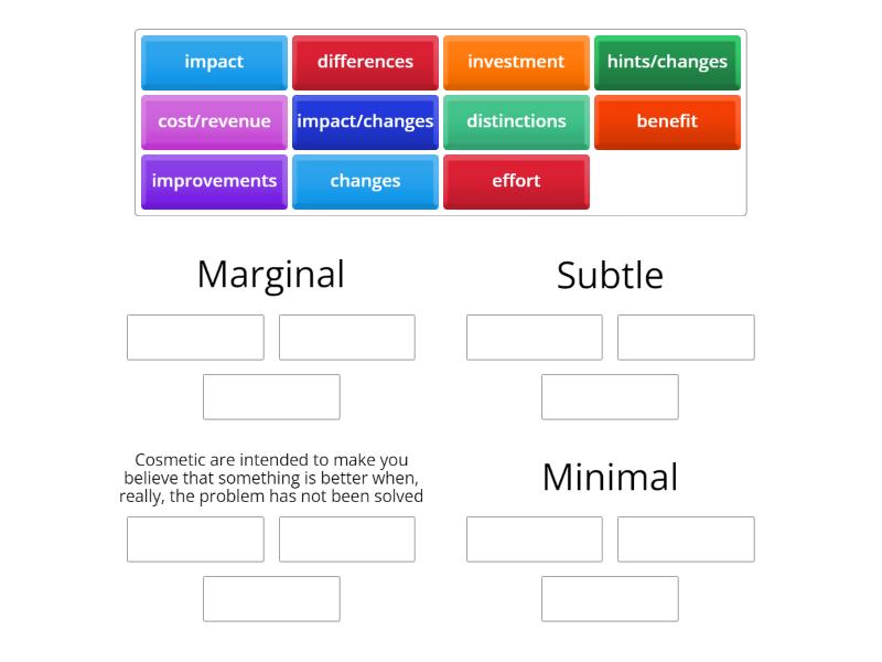 On screen C2 4B collocations -1 part 2 - Group sort