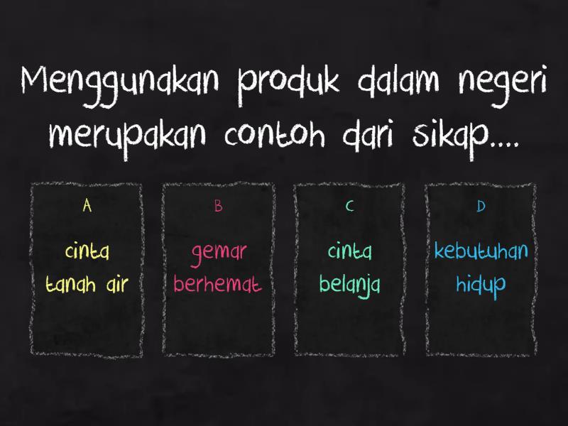 Sikap Bangga sebagai Bangsa Indonesia - Quiz Sikap Bangga sebagai Bangsa Indonesia - Quiz