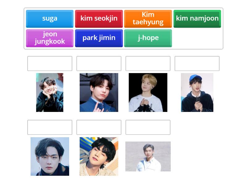 MEMBER BTS - Match up