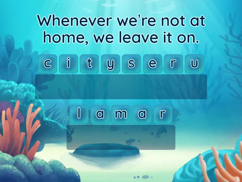 I1-I2 VCB M2 - Compound Nouns Riddles - Anagram