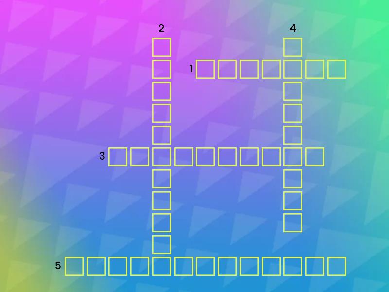 "MATCH ME" - Crossword