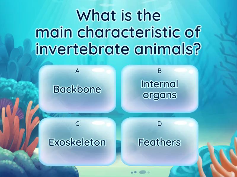 Invertebrates - 3 Primaria - Quiz