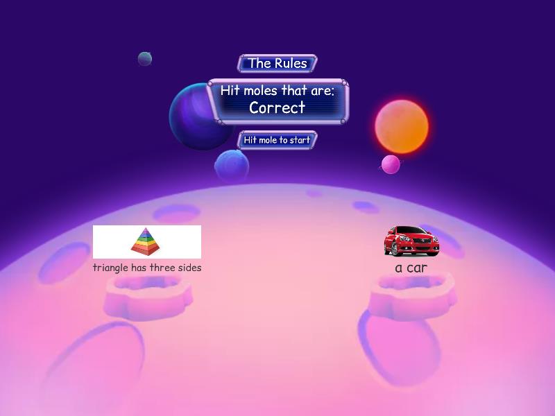 Shapes - Whack-a-mole