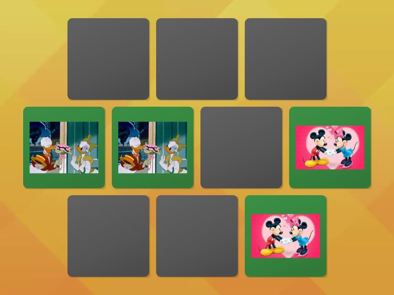 Memory - Matching pairs