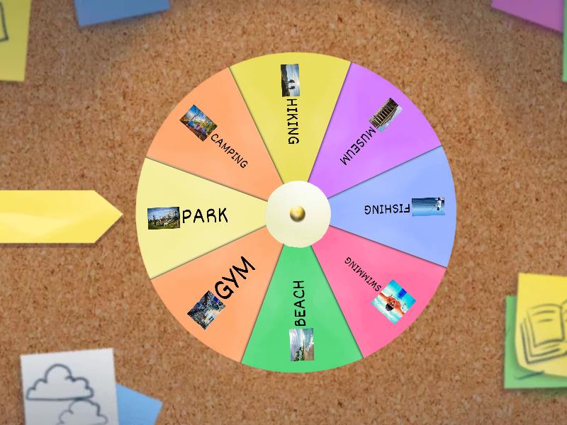 Recreational Space - Spin the wheel