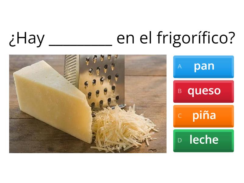 La comida - Quiz