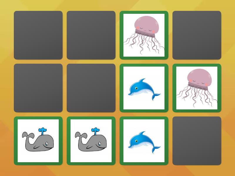 Memory del Mare - Matching pairs