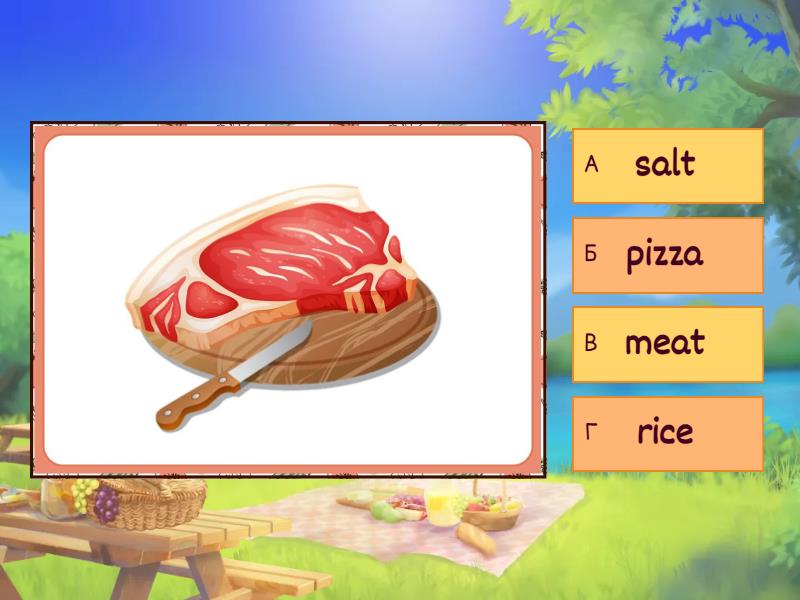 Food_PART_3_1_(30 words) #my_teaching_stuff - Quiz