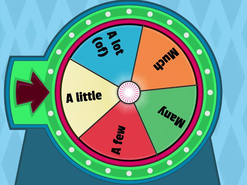 Quantifiers- quantifiers game - Random wheel