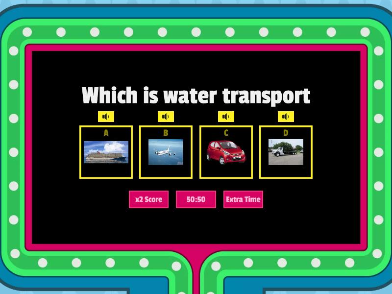 transport quiz - Gameshow quiz