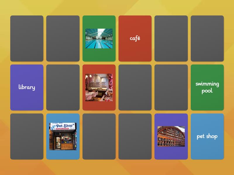 Kid's box 2 Unit 8 Revision - Matching pairs