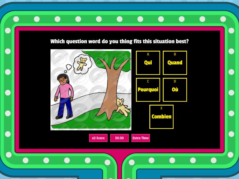 Which French question word should you use? - Gameshow quiz