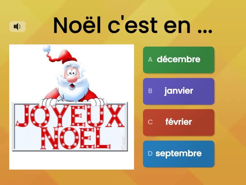 Questionnaire les jours - les mois - saisons - Quiz