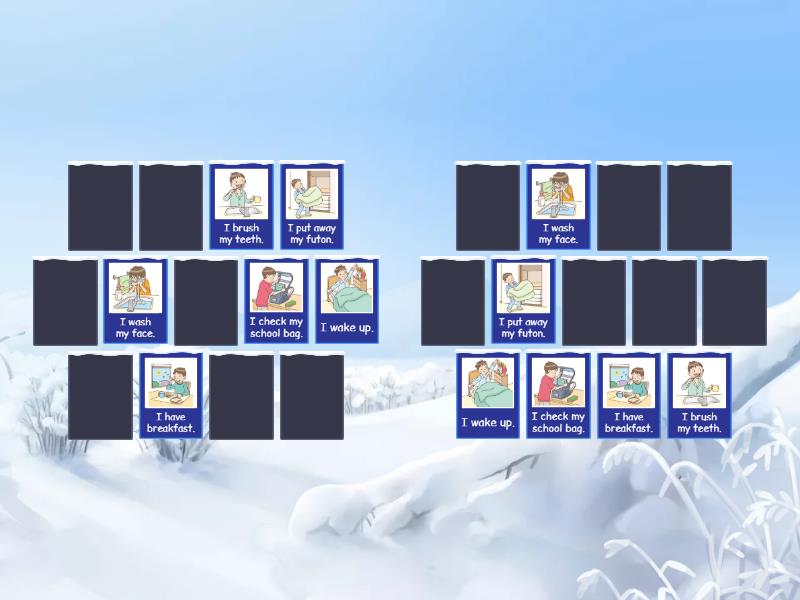 Let's Try 2 - This is My Day Memory Game - Matching pairs