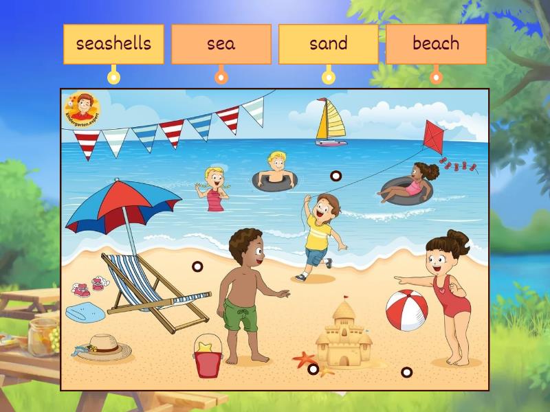 Kid's Box 2 NG Unit 12.1 - Labelled diagram