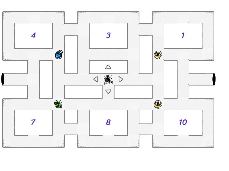 Numbers 1-10 maze - Maze chase