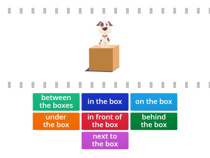Prepositions of place Kid's Box - Find the match