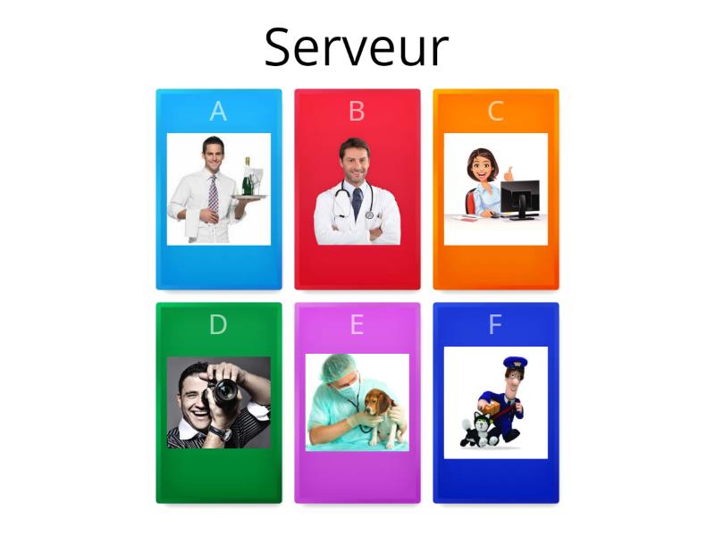 Les professions_1 - Quiz