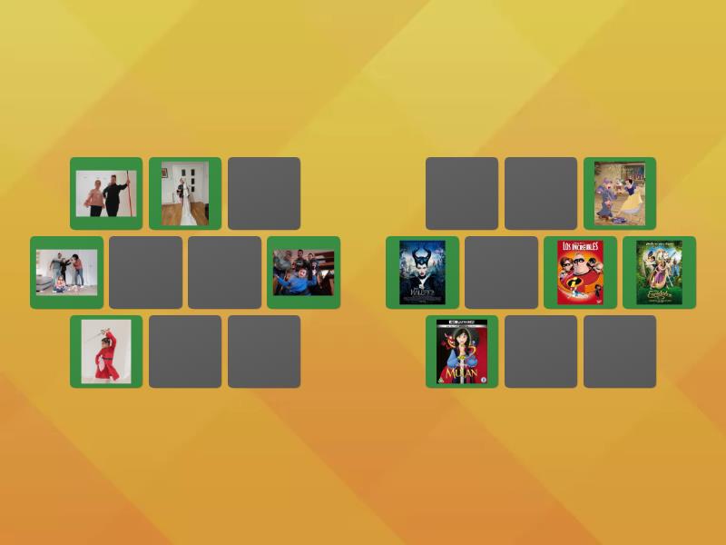 Disney 2 - Matching pairs