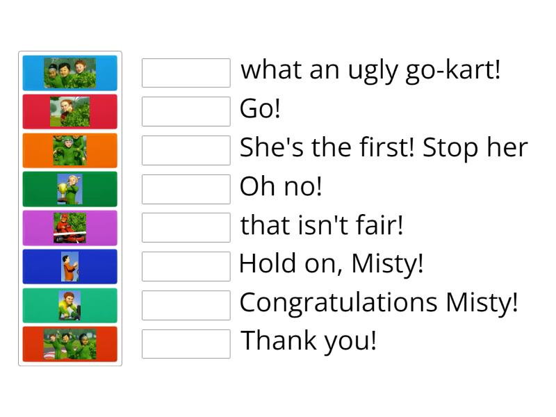 Story go-kart sm1 - Match up