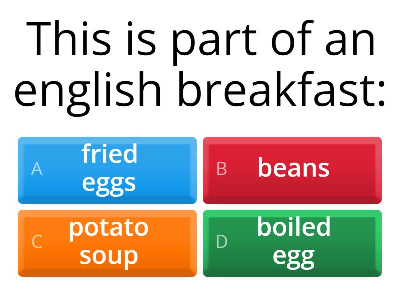 Breakfast - Quiz