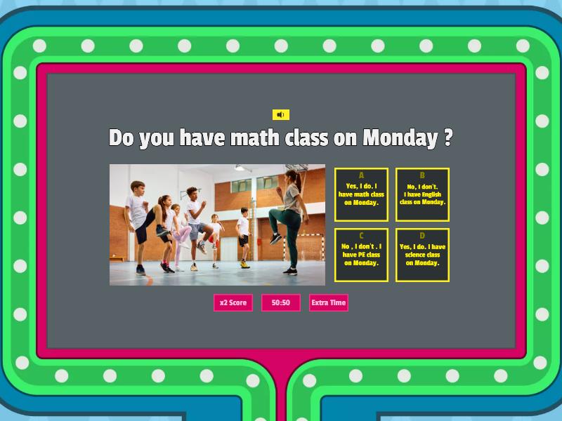 G5:Practice for Sentence Pattern (Subjects) - Gameshow quiz