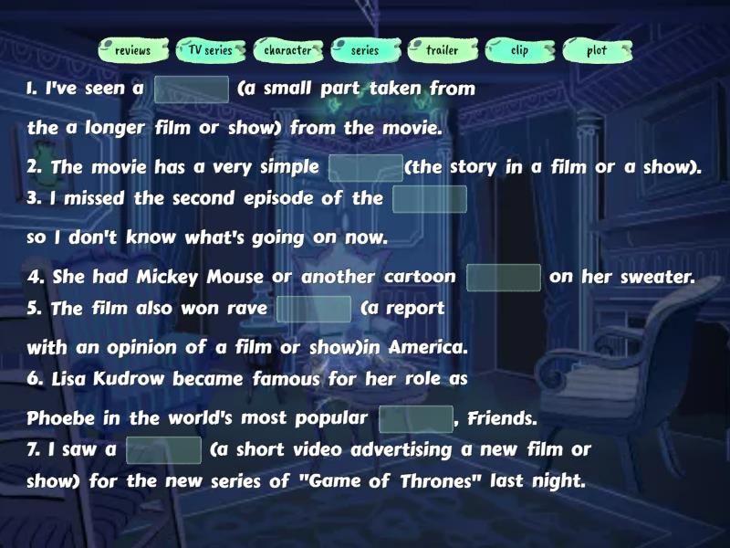 Prepare 4 Unit 14 p82 Part II - Complete the sentence