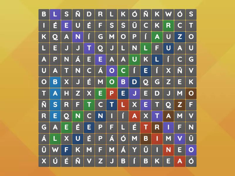 Sopa de letras Microscopio - Wörtersuche