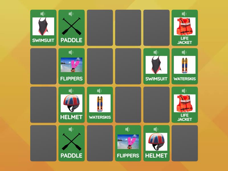 NHF 3 UNIT 6 - Matching pairs