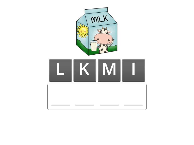 Short vowel i - Anagrama