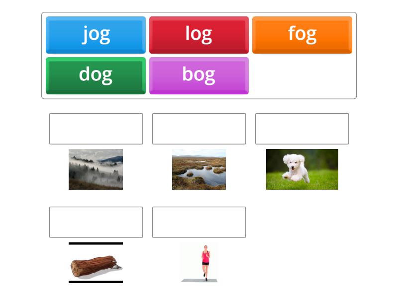 CVC og words - Match up