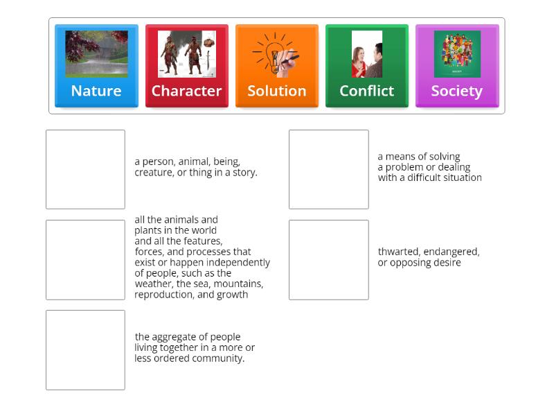 Unlocking Vocabulary - Match up