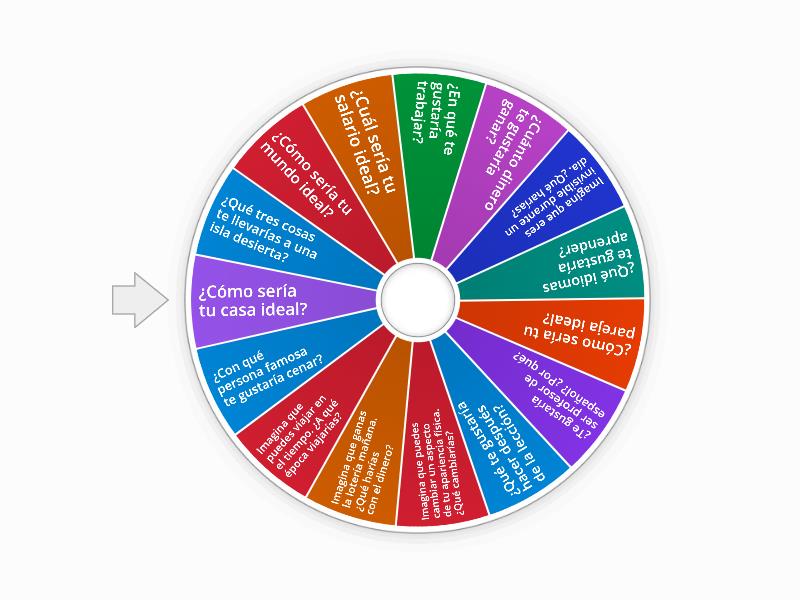 Condicional simple - preguntas - Rueda aleatoria