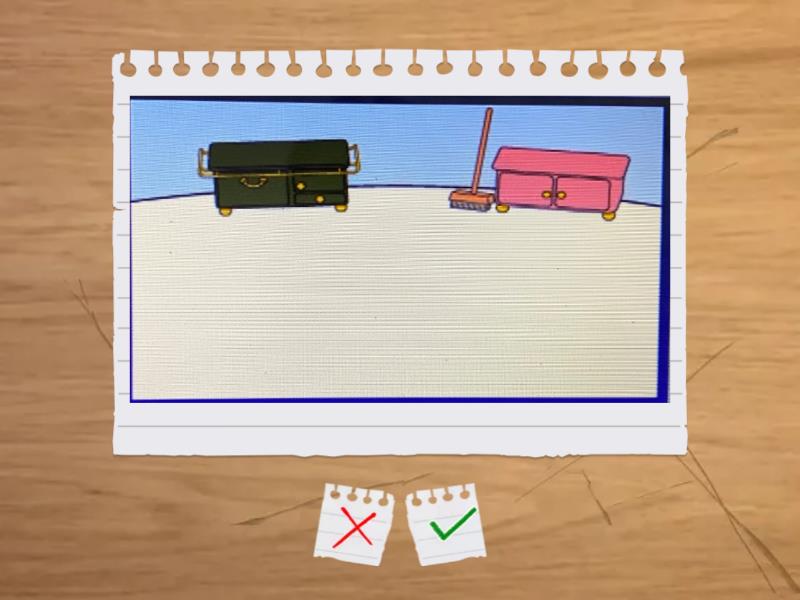 Preschool "a new scooter" - Flash cards