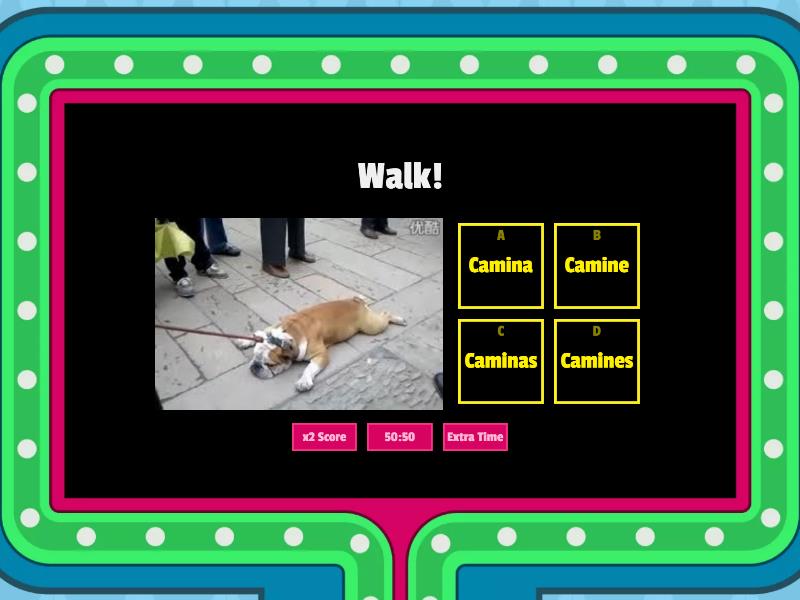 Los mandatos informales - Gameshow quiz