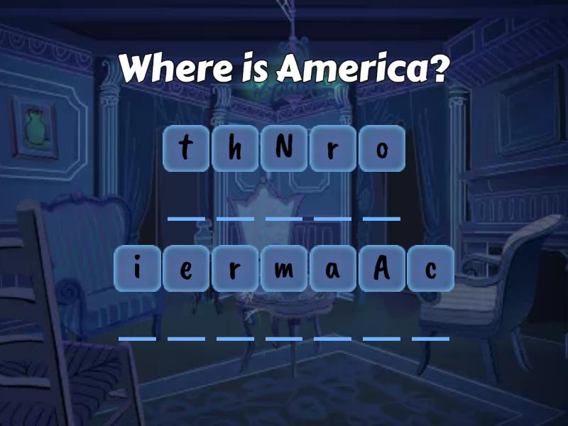 Warm-up activity - Anagram
