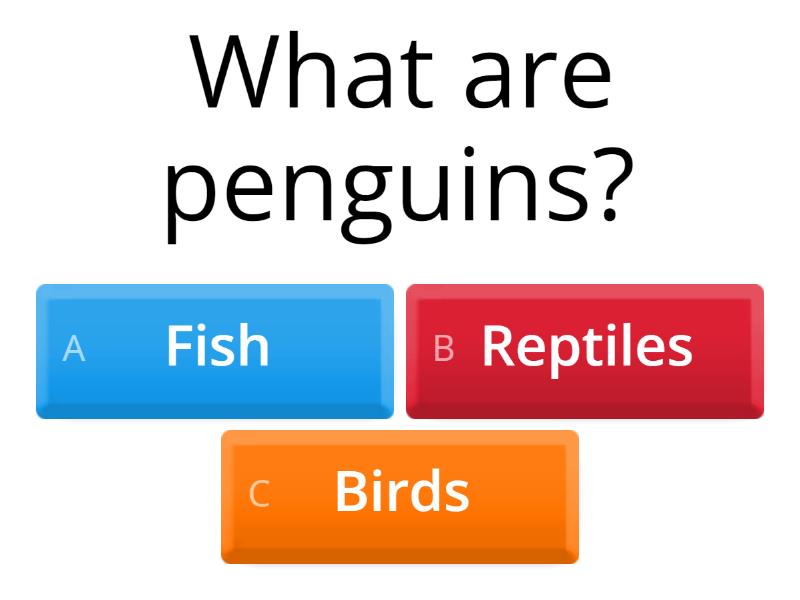 ALL ABOUT PENGUINS - Quiz