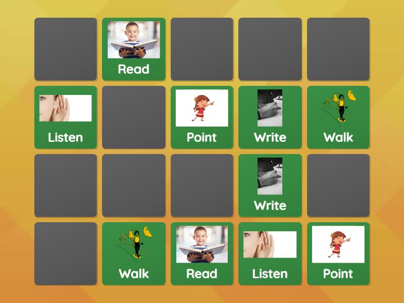 Classroom Language - Matching pairs
