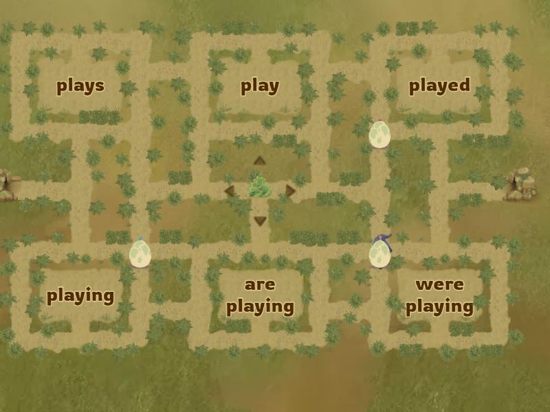 SIMPLE PAST TENSe - Maze chase