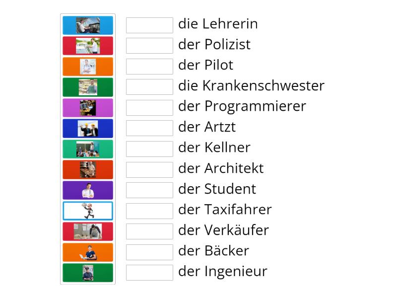 Berufe - Match up