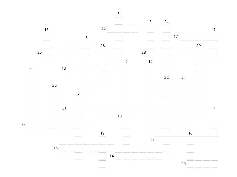 Much Ado About Nothing Revision 1 - Crossword