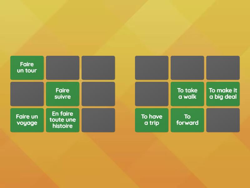 Faire - Expressions partie 3 - Matching pairs