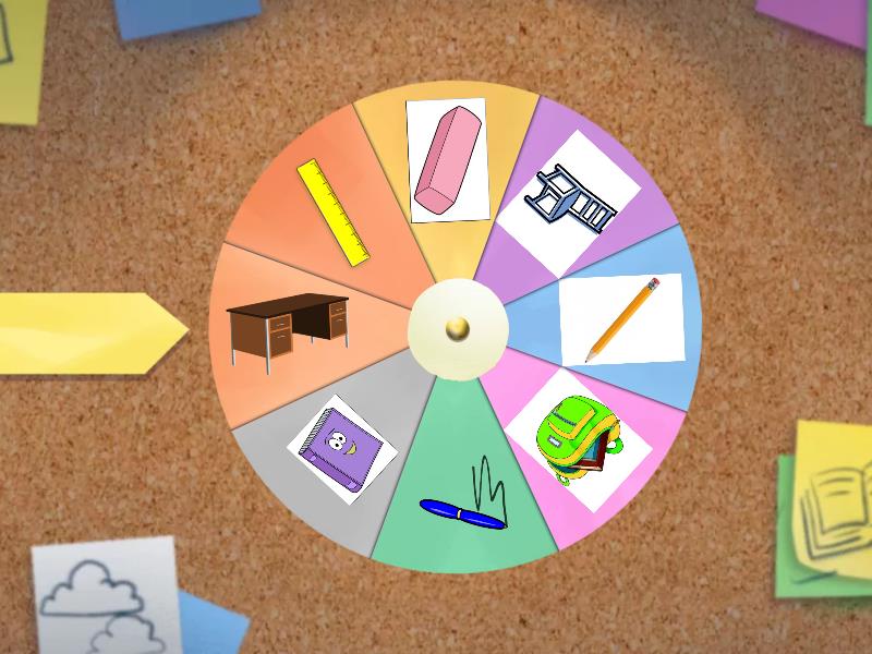 school things - Random wheel
