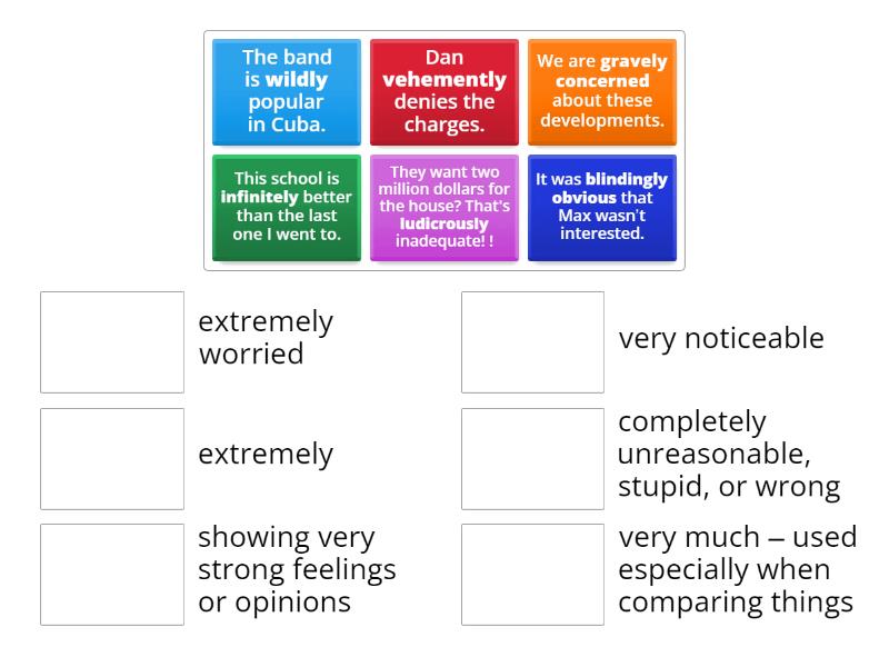 SpeakOut C1-2 Unit 4A VB - Match up