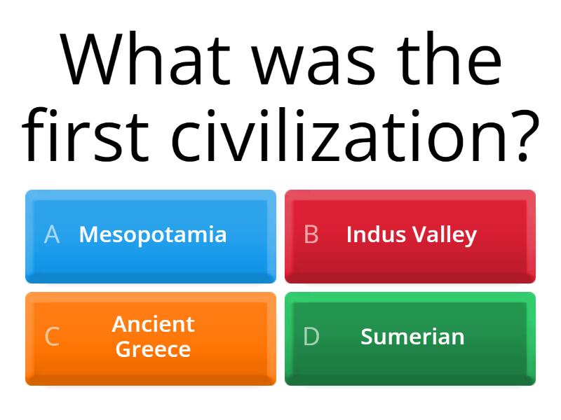 integrated Humanities Questions - Quiz