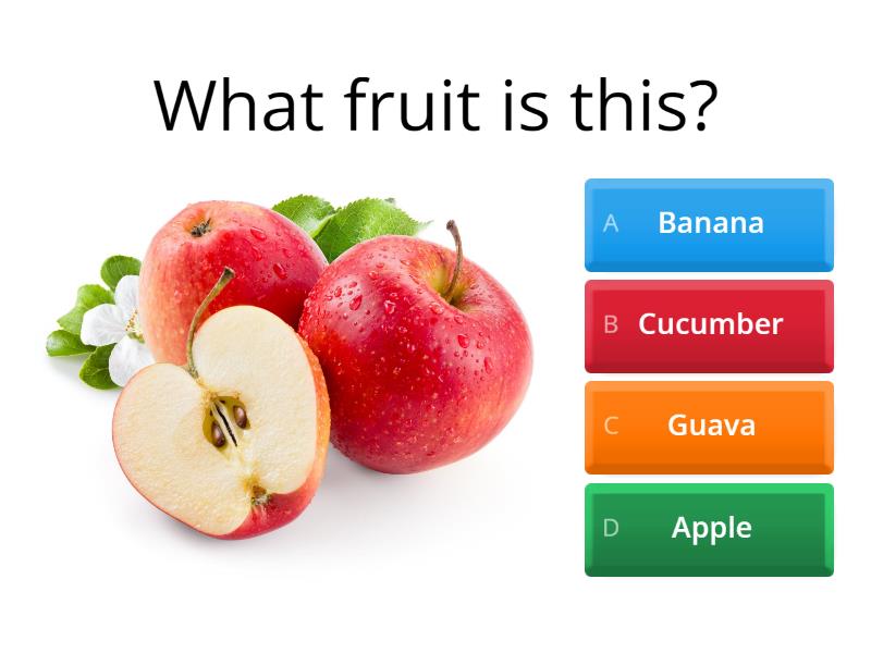 Soal 'Fruit and Vegetable' - Quiz