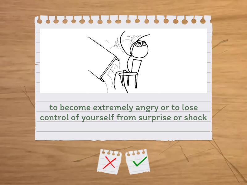 Expressing and handling anger - Flash cards
