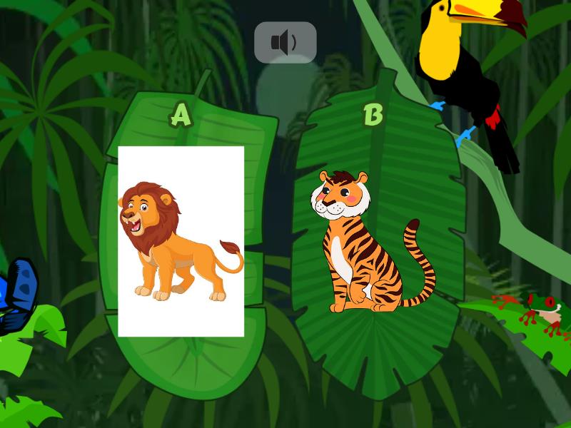 Jungle Animals 2 - Quiz