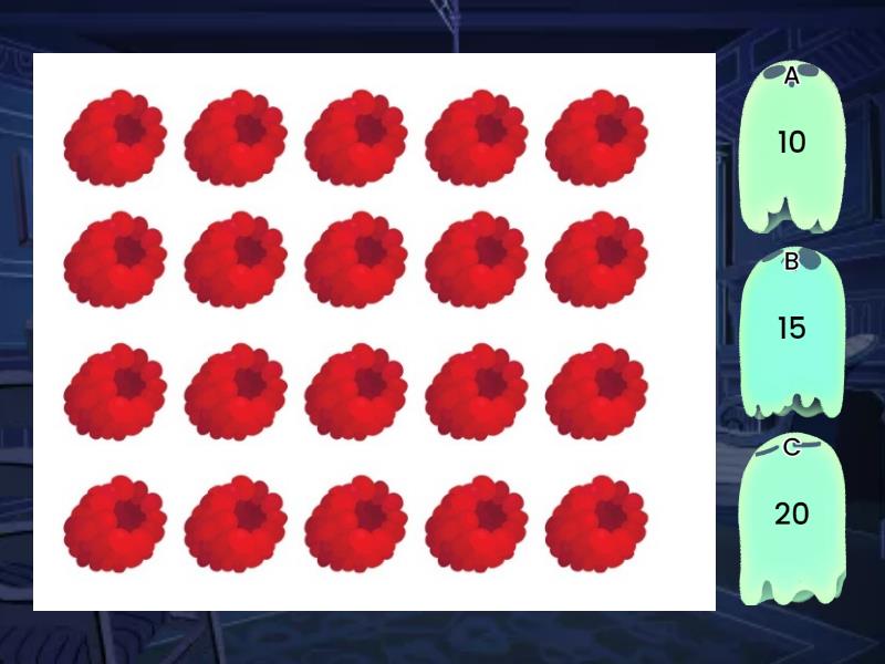 Counting Numbers 1 to 20 - Quiz