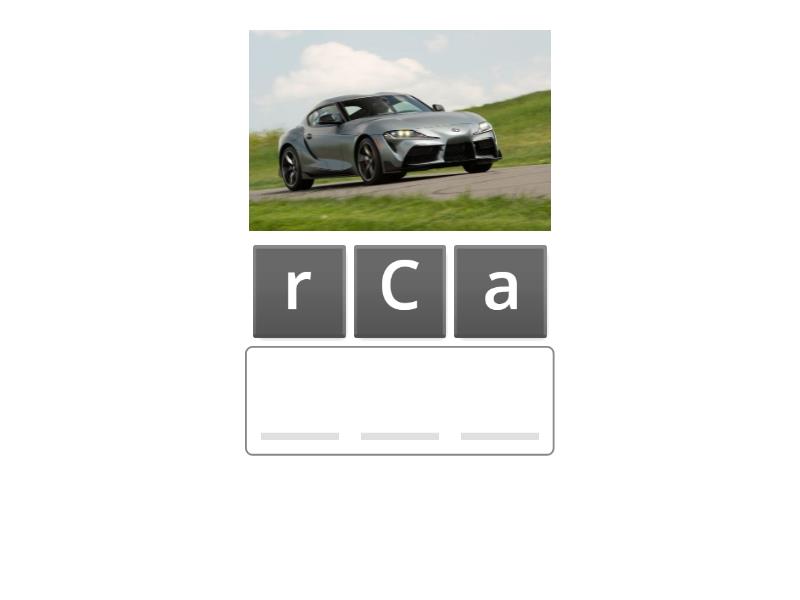 Order the words! - Anagrama